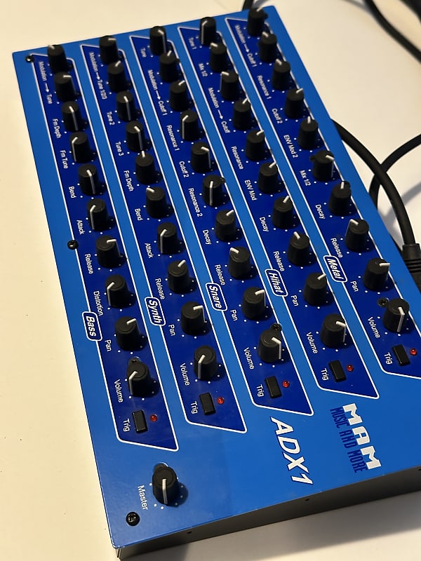 MAM ADX1 Rare Analog Drum Machine Synthesizer mode machines | Reverb