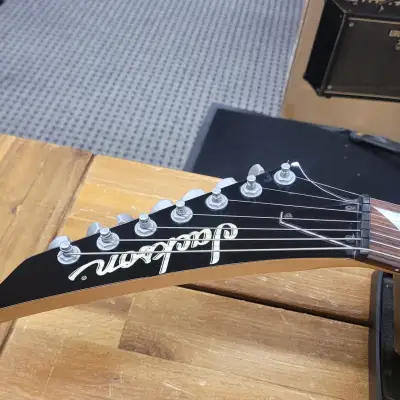 Jackson DR7 7-string Flame Top MIJ Red | Reverb