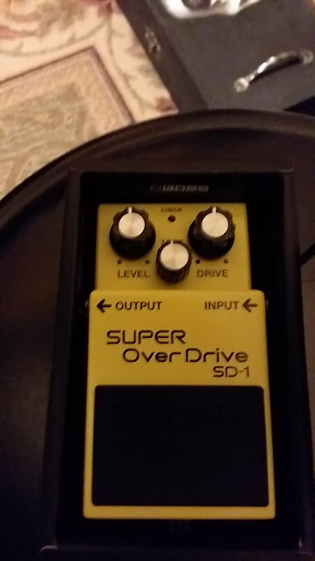 Boss Sd1 overdrive 2019 Yellow | Reverb