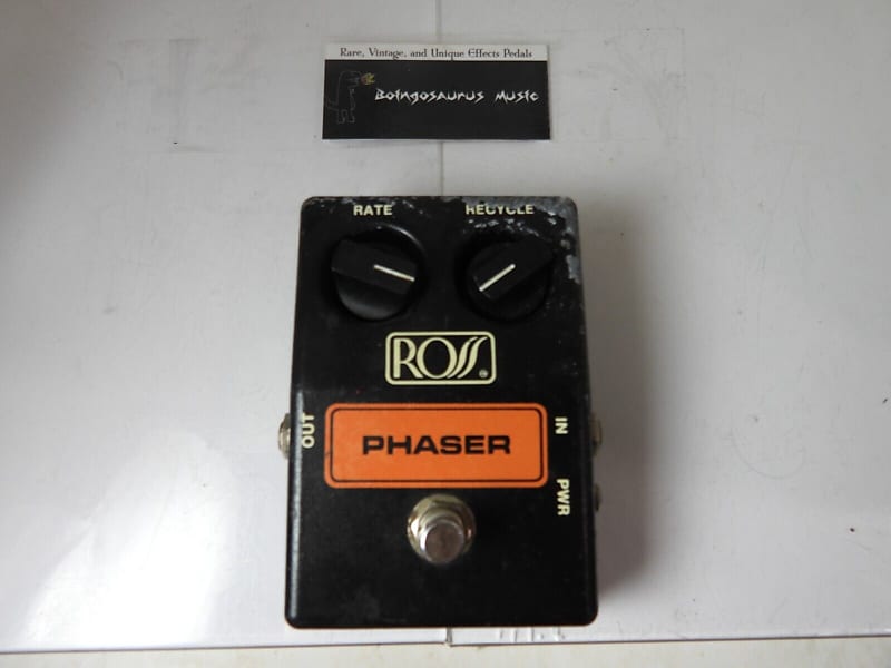 Vintage Ross R99 Phaser Phase Shifter Effects Pedal Free USA | Reverb