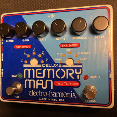 used Analogman modded Electro-Harmonix Deluxe Memory Man with | Reverb
