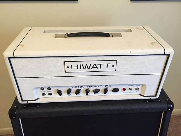 Hiwatt Custom 100 DR103 2007 White | Reverb