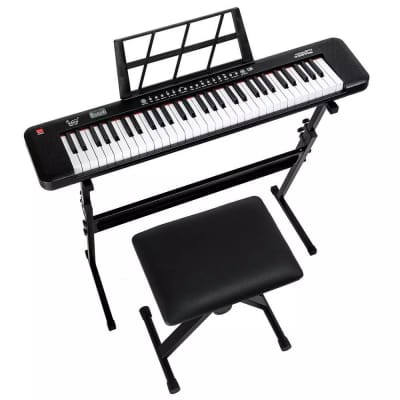 61 Keys Electronic Keyboard Portable Electric Music Keyboard | Reverb