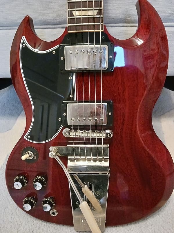Left Handed Gibson 1964 SG Reissue Custom Shop | Reverb