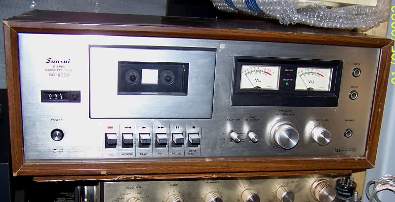 Sansui SC-2000 Cassette Deck | Reverb