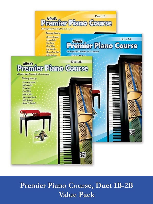 Premier Piano Course Duet 1B-2B (Value Pack) | Reverb
