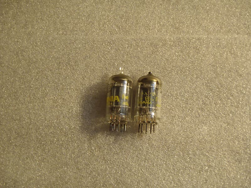 2--Sylvania 6eu7 Tubes, Testing NOS strong, good matching! | Reverb