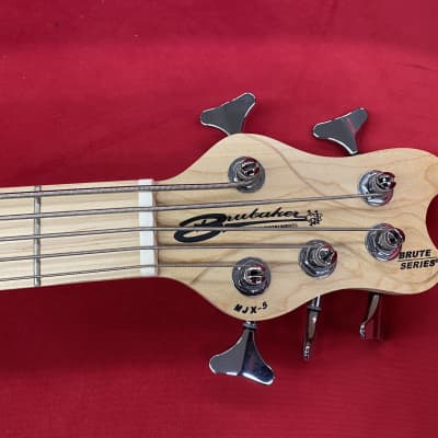 Brubaker MJX-5 Bass Guitar Black | Reverb