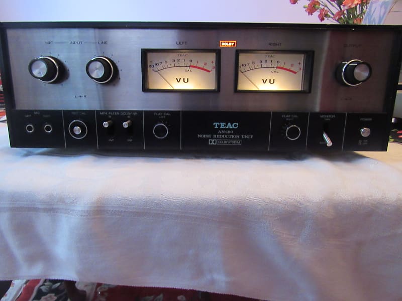 Vintage TEAC AN180 noise reduction unit in very good | Reverb
