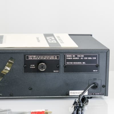 Vector Research VCX-250 Stereo Cassette Deck - Black | Reverb