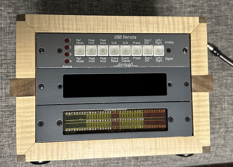 Dorrough 280 Remote and 280-c VU meter | Reverb