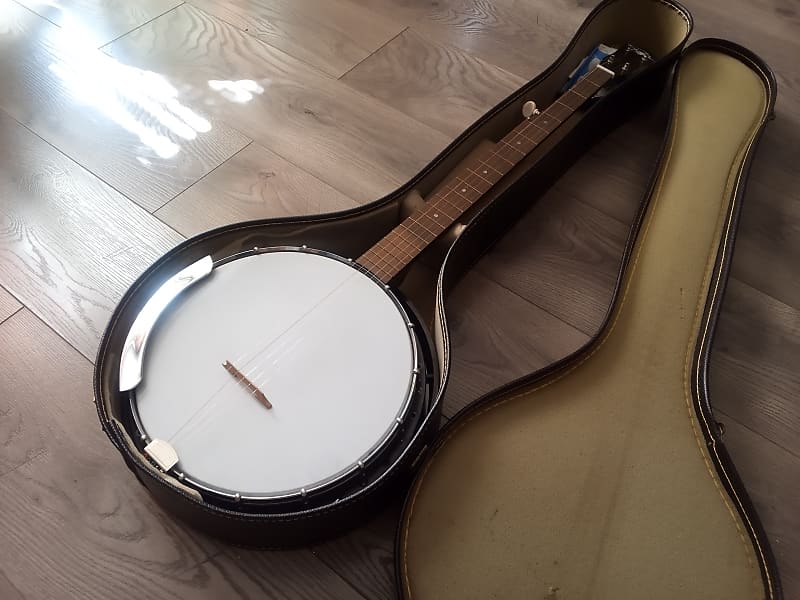 Regal 5 string banjo - Black/brown | Reverb