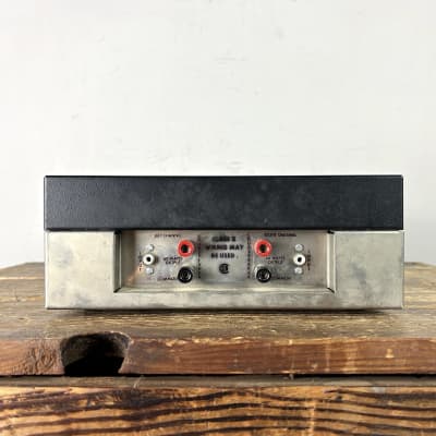 Dynaco Stereo 120A Stereo Power Amplifier - Black/Chrome | Reverb