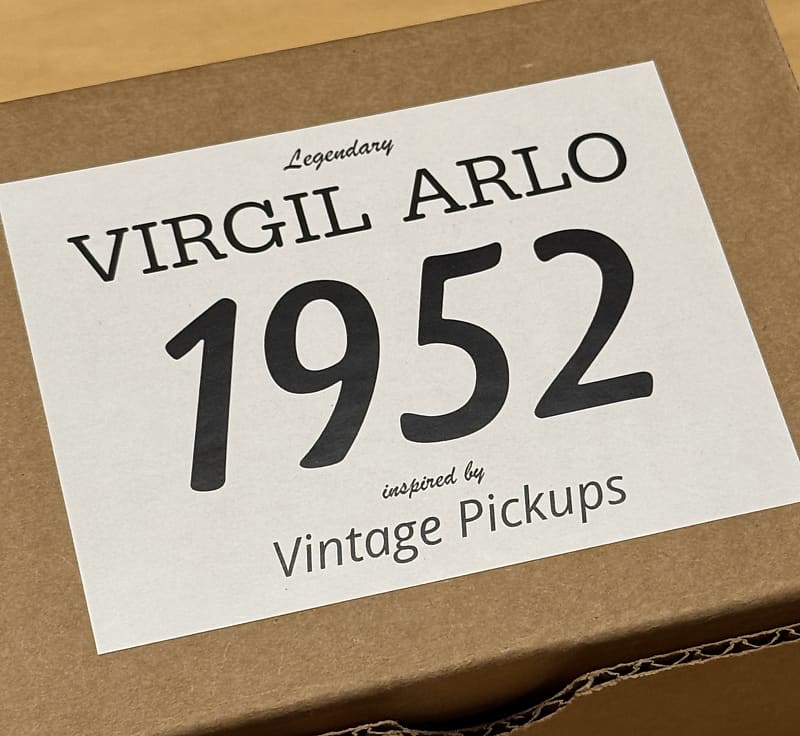 Virgil Arlo 1952 White Label Telecaster Pickups | Reverb