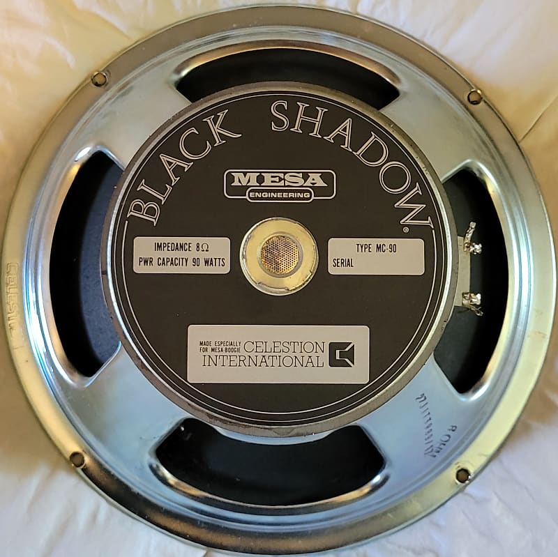 Celestion - Mesa Black Shadow Speaker MC-90 | Reverb
