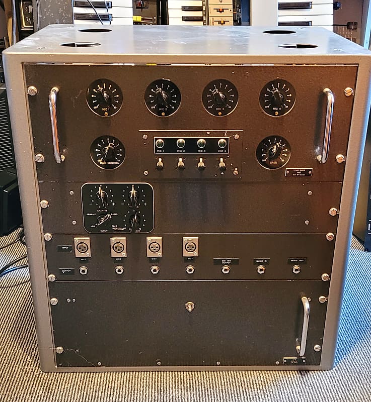 Vintage Valve Tube Microphone Mic Pre Preamp x 4 Mixer Eq | Reverb UK