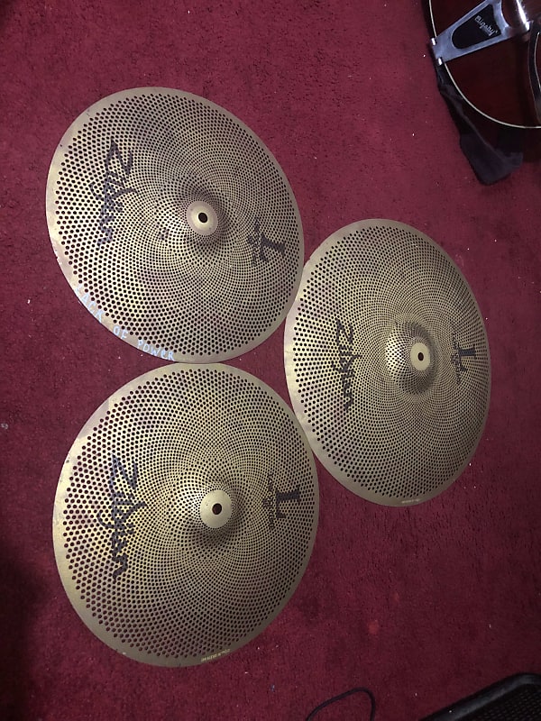 ( BUNDLE) Zildjian 14" L80 Low Volume Hi-Hat Cymbals (Pair) + | Reverb