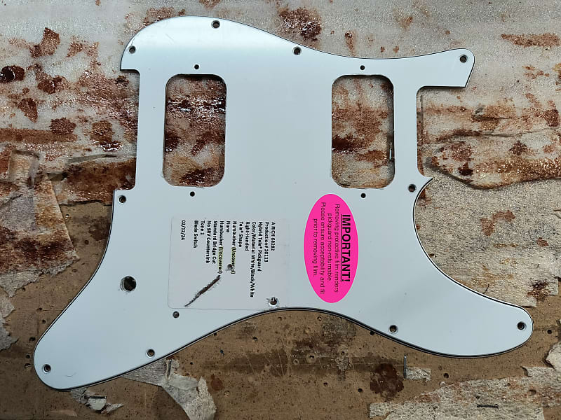 Warmoth Hybrid Tele 3-Ply Pickguard | Reverb