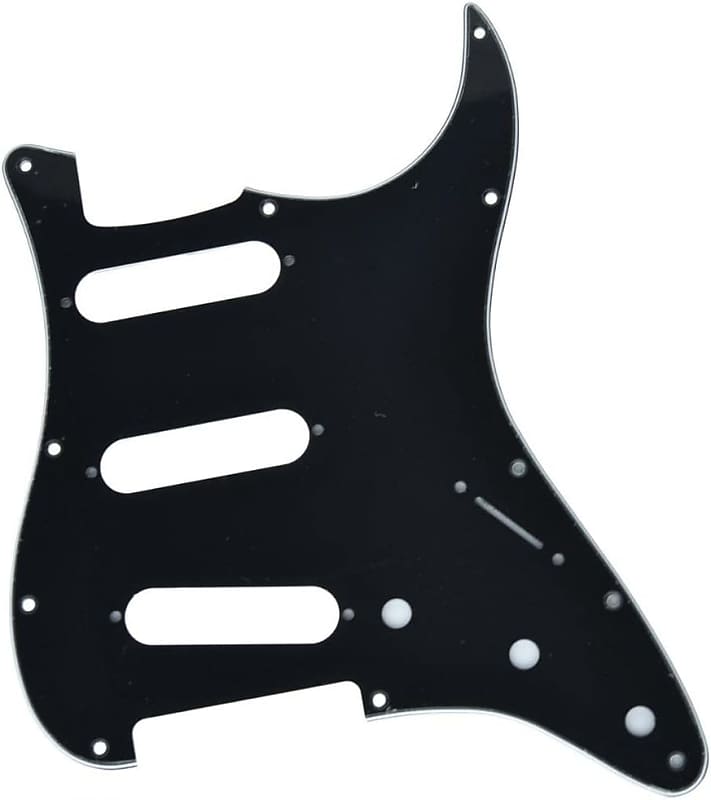 11 Hole ST/Strat Style Pickguard SSS Pick Guard for | Reverb
