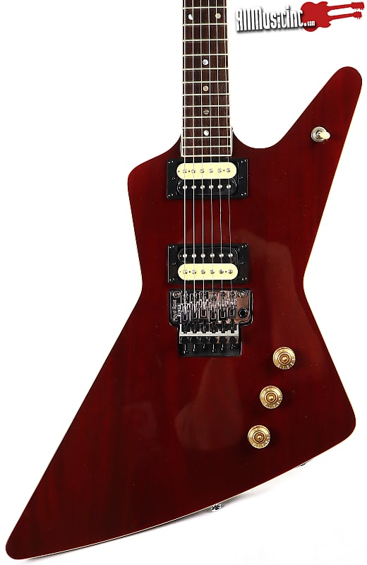 Dean Z79 Trans Cherry Mahogany Explorer Electric Guitar 9 lbs | Reverb