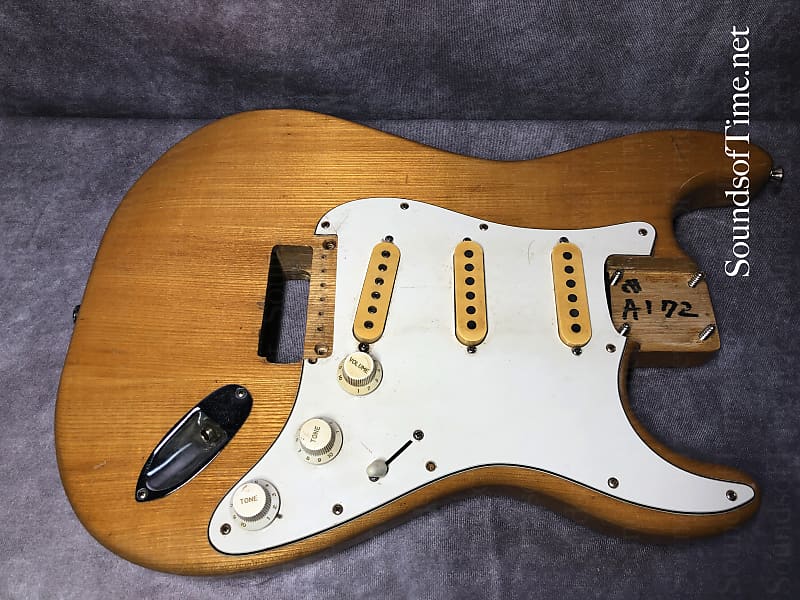 Matao Stratocaster Body Clone 1970s MIJ Strat, loaded, Routed | Reverb