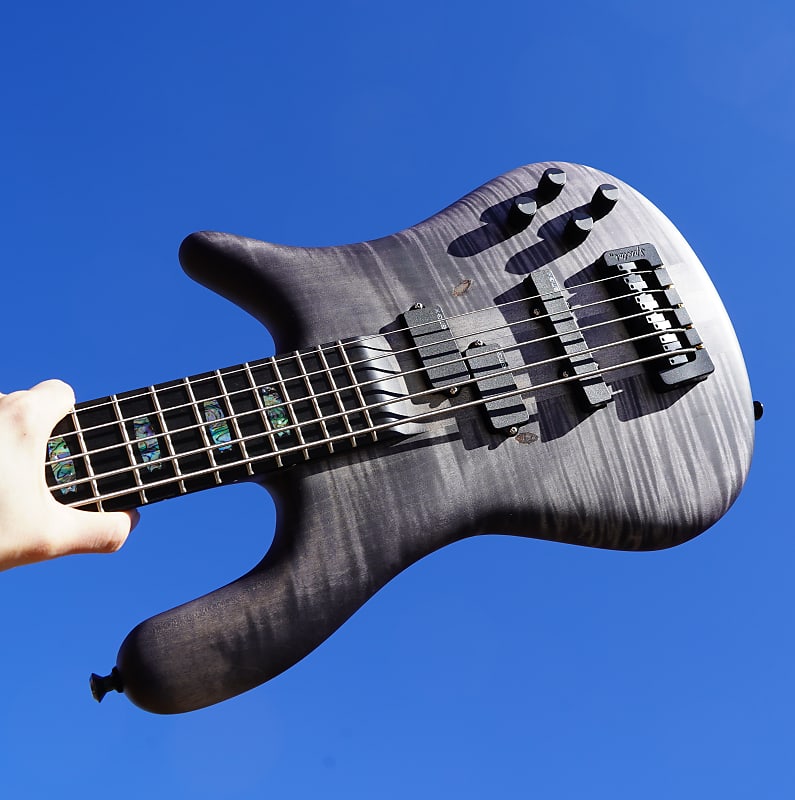 Spector USA NS-5XL - Oil Super Faded Black 5-String Electric | Reverb