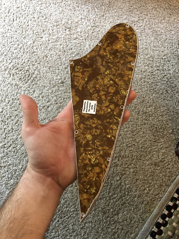 Epiphone Thunderbird Vintage Pro Pickguard Gold Pearloid | Reverb