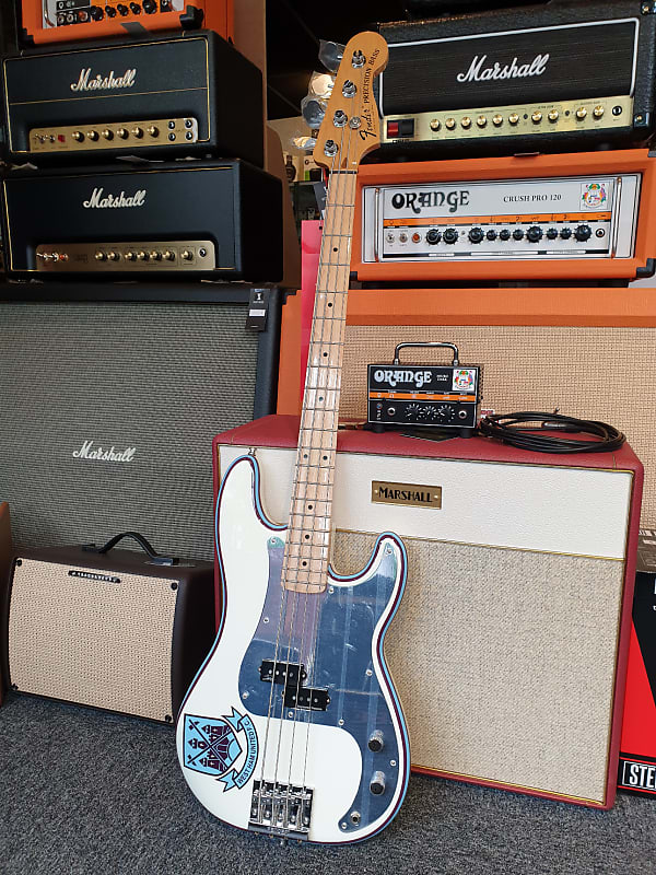 Fender Steve Harris Artist Series Signature Precision Bass - | Reverb