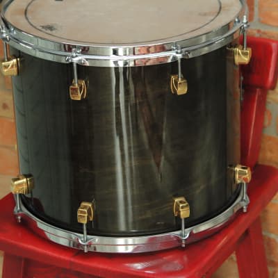 RARE Yamaha Maple Custom tom 15 black maple | Reverb