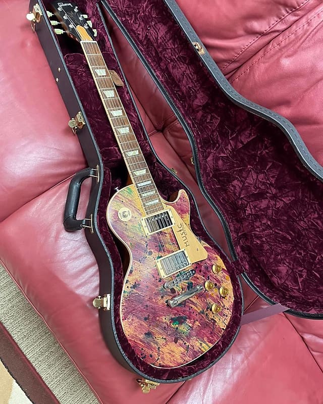 Gibson Les Paul Music Rising 2005 - Katrina Collectible | Reverb