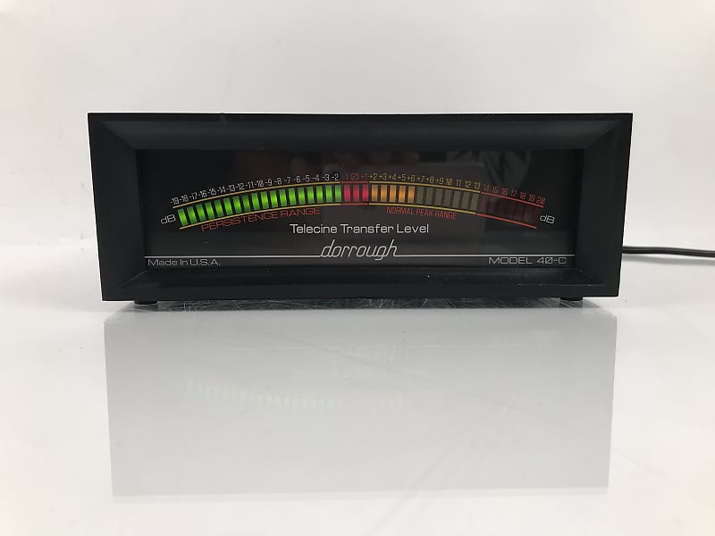 Dorrough 40-C Loudness Monitor LED Meters XLR | Reverb
