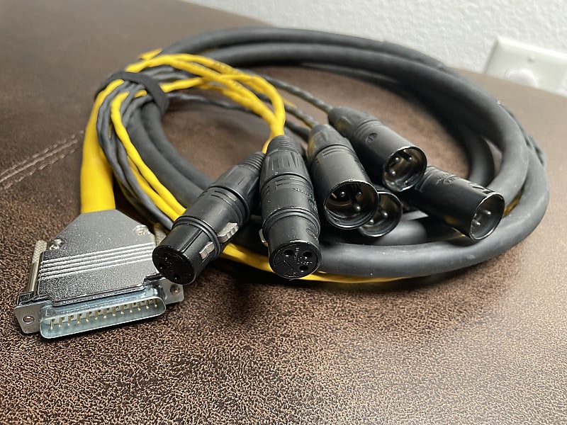 Avid DB25-XLR M+F ARS/EBU 12 ft Digital I/O Snake 2010s | Reverb