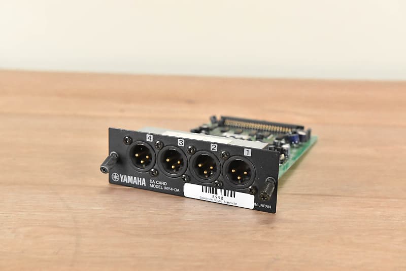 Yamaha MY4-DA 4-Channel Analog Output Card (church owned) | Reverb