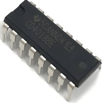 Texas Instruments CD4018BE CD4018 CMOS Presettable | Reverb