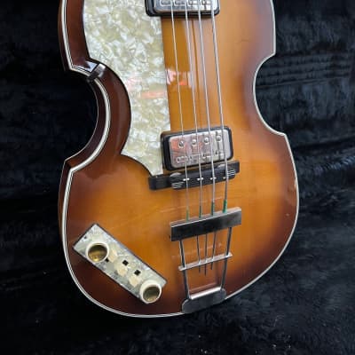 2002 Hofner '62 Reissue RI 500/1 Violin McCartney Left Handed | Reverb