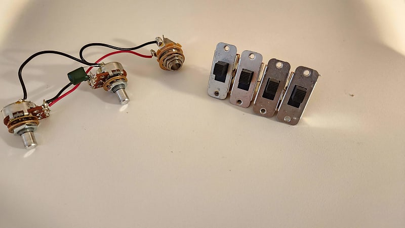 Squier Classic Vibe Bass VI - Pots, Switches, and Jack | Reverb