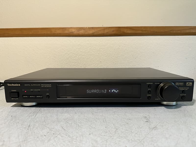 Technics SH-AC500D Digital Signal Processor Dolby DTS Pro | Reverb
