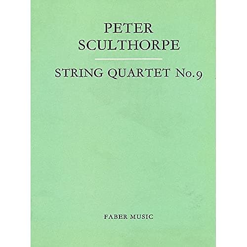 String Quartet No. 9: Study Score (Study Score) Peter | Reverb UK