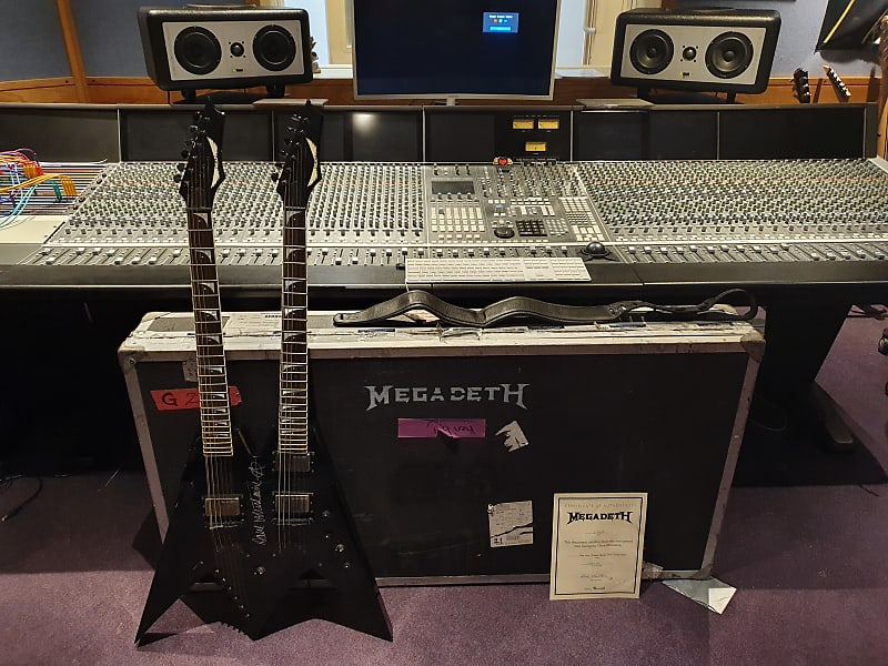 Dave Mustaine's Personal Dean Double Neck Flying King V | Reverb UK