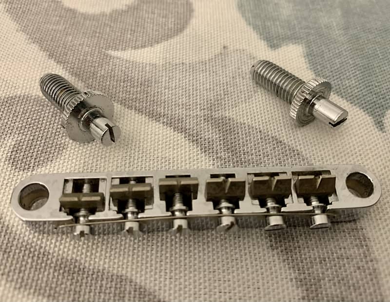 Tune-O-matic Bridge with Screws (Epiphone 2009) | Reverb