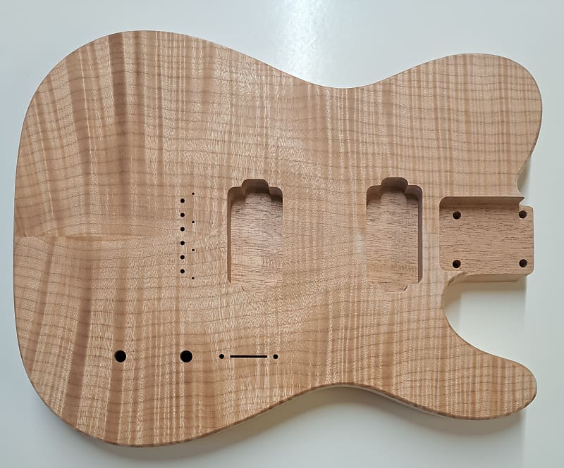 Shepard Custom Guitars Custom Telecaster Body Semi-hollow | Reverb