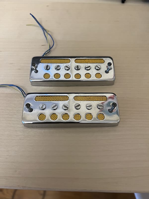 Teisco/Norma Original Gold Foil Pickups | Reverb