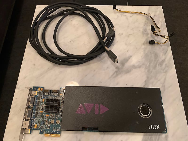 Avid HDX Core Card w/all cables (no software) | Reverb