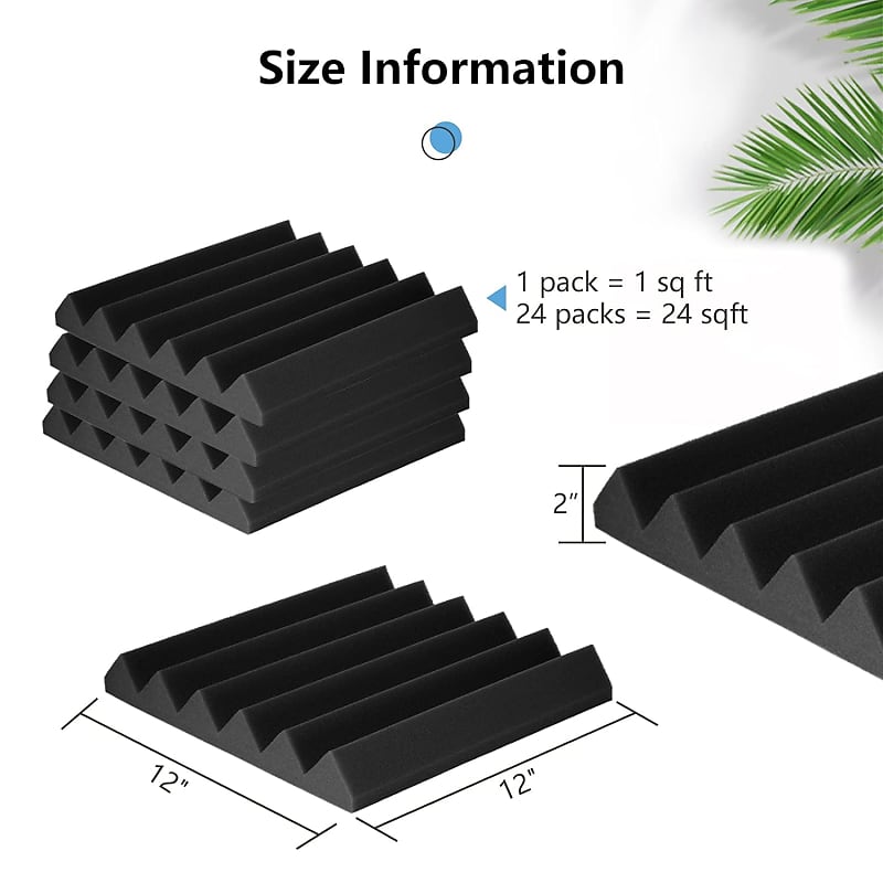 Acoustic Foam Panels, Recording Studio Acoustical Treatments | Reverb