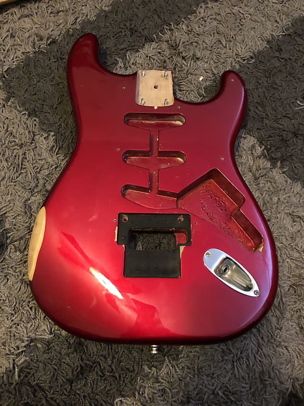 Kramer Classic I 1 Deluxe Pacer 1988 - Candy Apple Red | Reverb