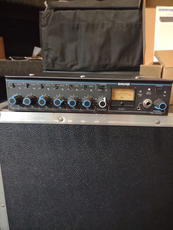 Shure M 367 Mike mixer 2000 - Black | Reverb