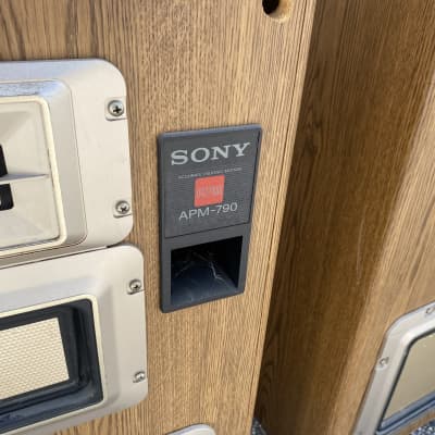 Sony APM-790 Vintage Speakers | Reverb