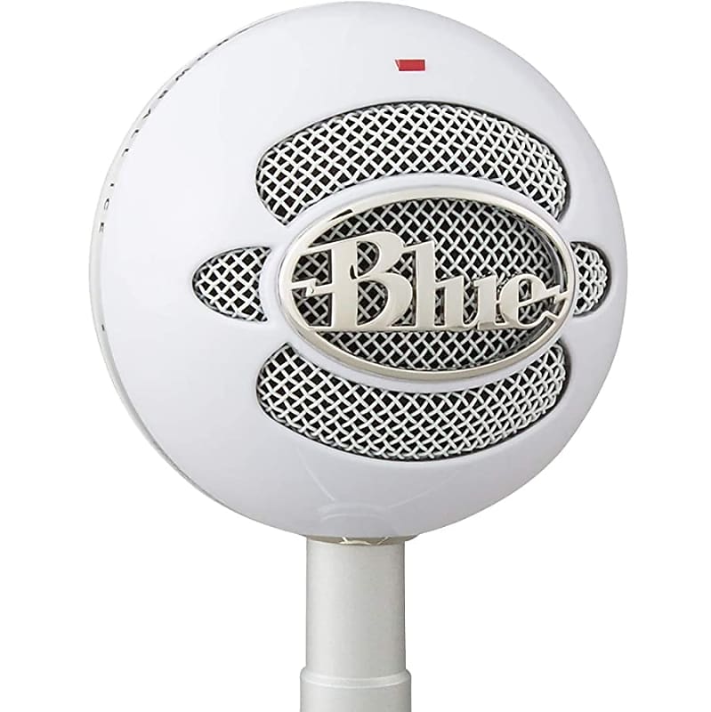 Blue Snowball Ice USB Microphone for PC - BLUE-Whiteout / | Reverb
