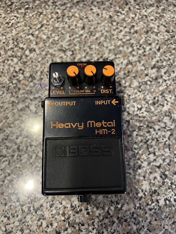 Boss HM-2 Heavy Metal (Black Label) 1988 - 1992 - Black | Reverb