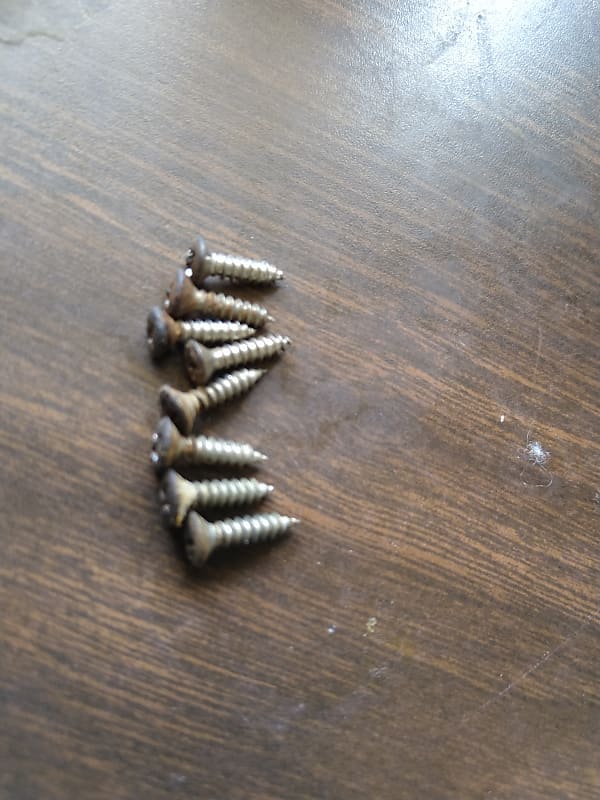 1959-1964 Telecaster original pickguard screw set tele | Reverb